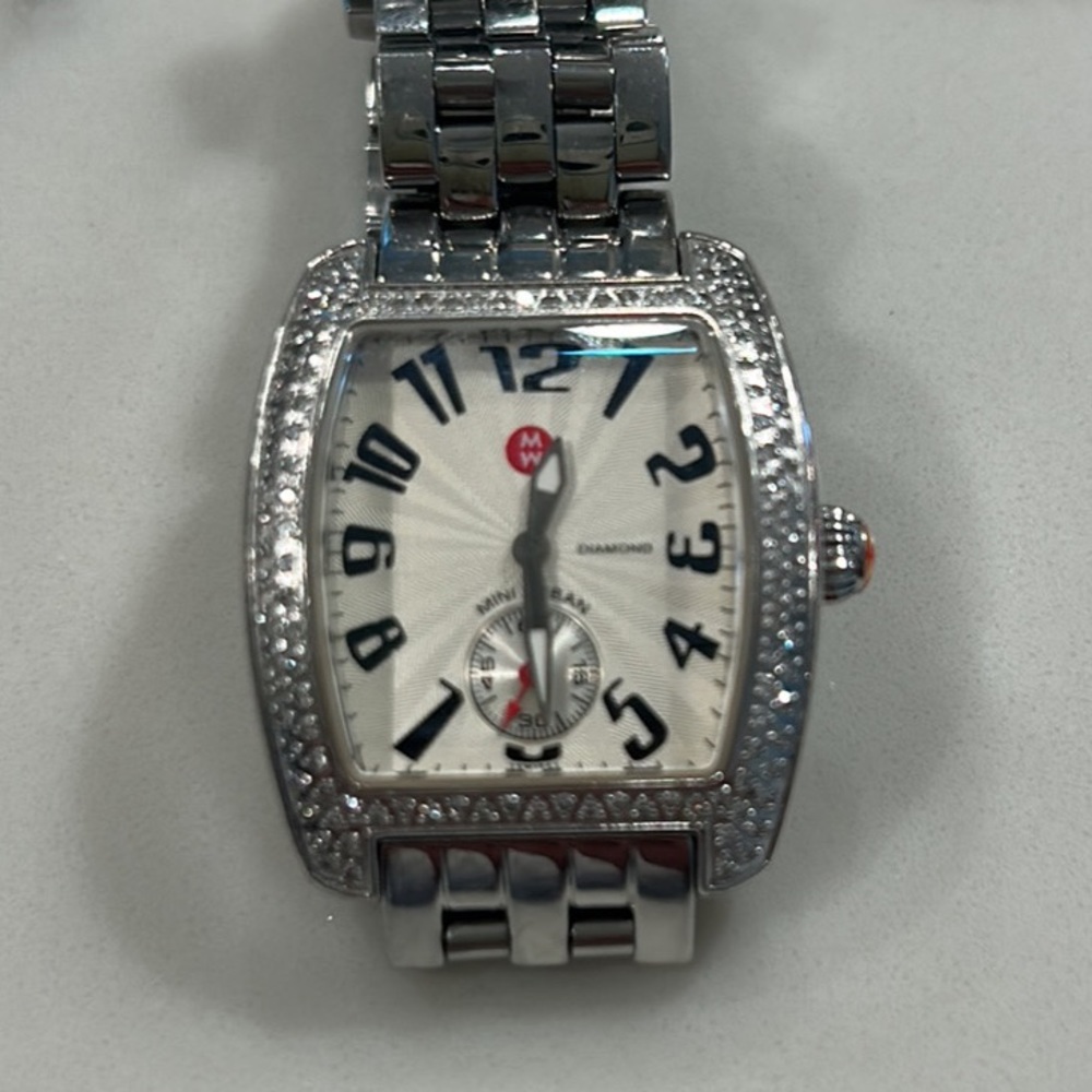 Michele Mini Urban Diamond Watch - Gem